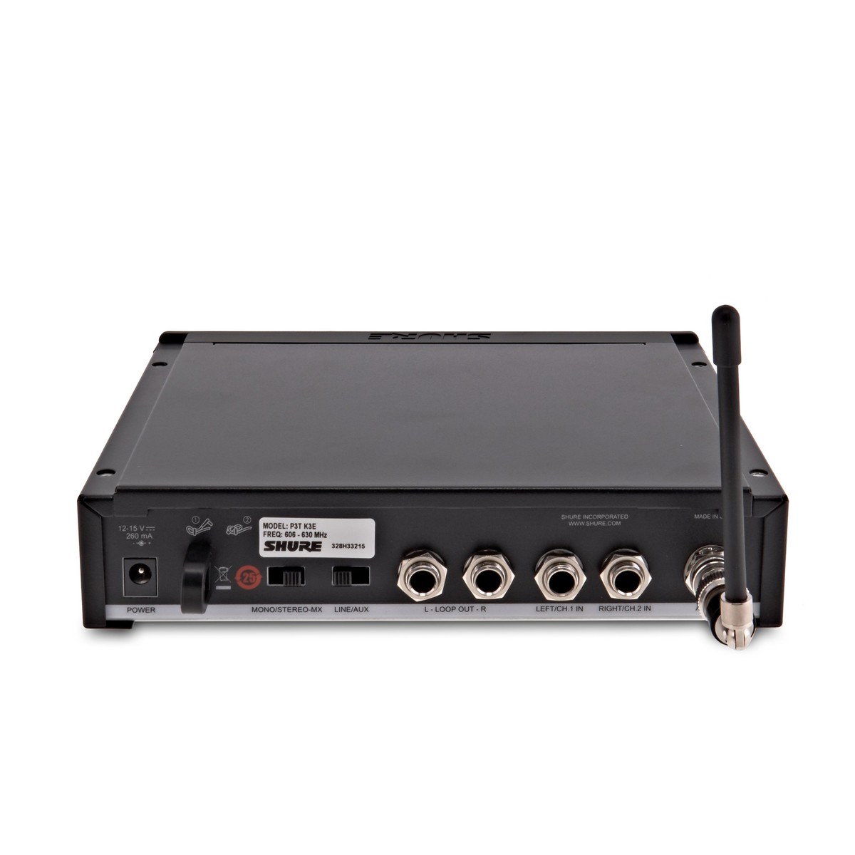 SHURE PSM300 DIVERSITY BODY PACK SE215CL P3TRA215CL | Hari Hari Musik